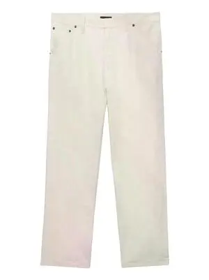 Prada Chambray Pants - White