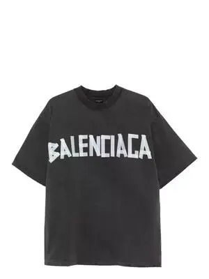 Balenciaga Tape Type T-shirt - Black