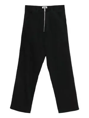 MAGLIANO Zip-up Straight-leg Trousers - Black