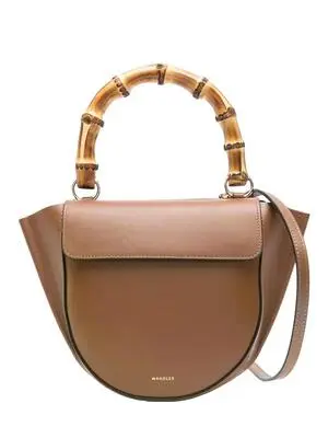 WANDLER Mini Hortensia Crossbody Bag - Brown