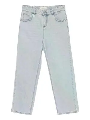 Blumarine Logo-embroidered Jeans - Blue