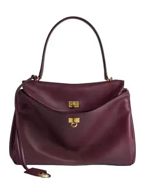 Balenciaga Medium Rodeo Tote Bag Red