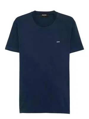 Dsquared2 Logo-plaque T-shirt - Blue