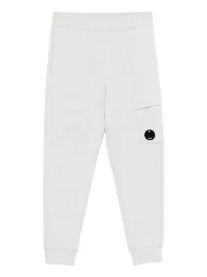 C.P. COMPANY Lens-detailed Sweatpants - Blue