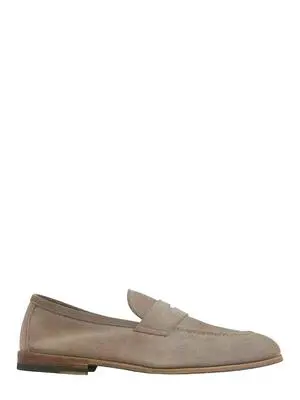 HENDERSON BARACCO Suede Loafers - Grey