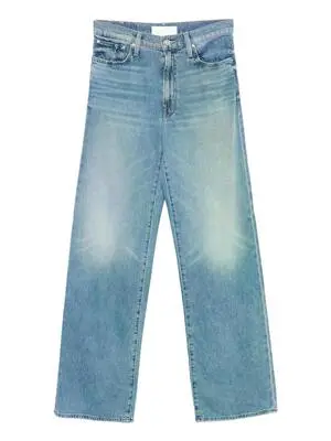 MOTHER The Dodger Sneak Jeans - Blue