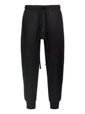 THOM KROM Drop-crotch Trousers - Black