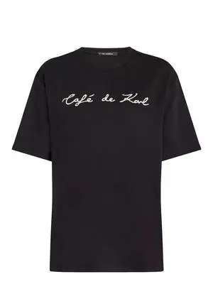 KARL LAGERFELD Karl Lagerfeld X Jorge Parra Oversized T-Shirt