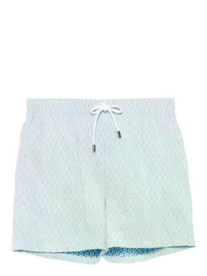 Fedeli Madeira Swim Shorts - Blue