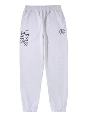 A BATHING APE Ursus Sweatpants - Gray