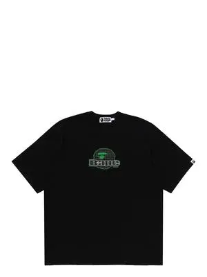 A BATHING APE Ape Head Relaxed Fit Tee - Black