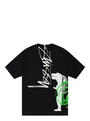 StÜssy David Carson Dino Tee - Black