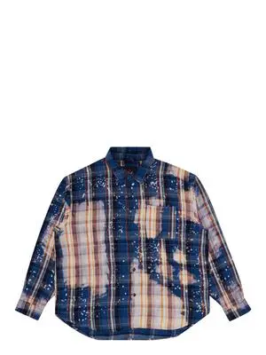 JORDAN X Awake Ny Flannel 'blackened Blue/boarder Blue/sail' Blue