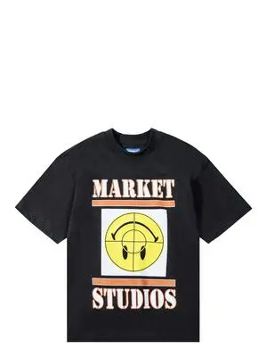 MARKET Smiley Focus T-shirt - Black