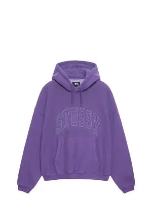 StÜssy Stussy Embroidered Relaxed Hoodie Purple