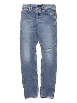 PURPLE BRAND Thrashed Tinted Jeans - Blue