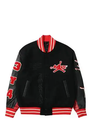 JORDAN X Awake Ny Varsity Jacket - Black