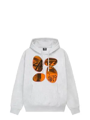 StÜssy David Carson Vespa Hoodie - Grey