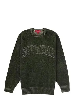 Supreme Contrast Arc Sweater - Green