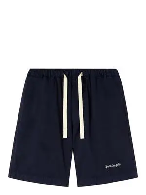Palm Angels Classic Logo Bermuda - Blue