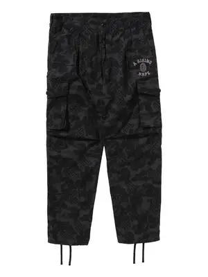 A BATHING APE Asia Camo Army Pants - Black