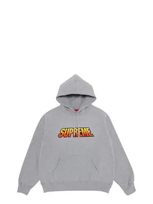 Supreme Gradient Hooded Sweatshirt - Grey