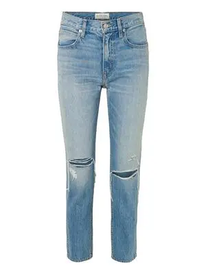 SLVRLAKE Virginia High-rise Slim-leg Jeans - Blue