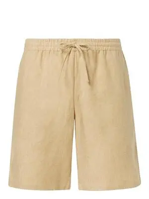 Le Kasha Betul Linen Shorts - Beige