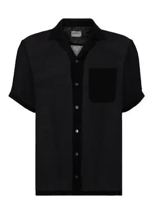 Le Kasha Linen Shirt - Black