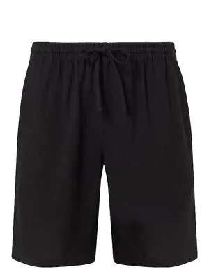 Le Kasha Linen Shorts - Black