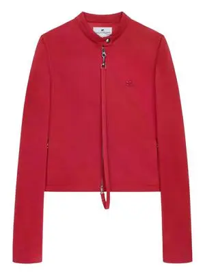 COURREGES Appliqué Jacket - Red