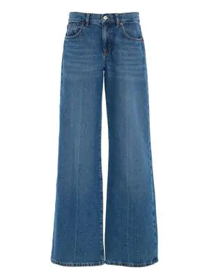 JEANERICA Kyoto Low-rise Flared Jeans - Blue