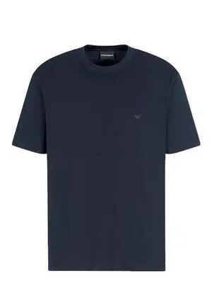Emporio Armani Asv Travel Essentials Jersey T-shirt - Navy