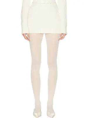 HELSA Annabelle Knit Skirt - Ivory