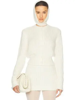 HELSA Annabelle Cardigan - Ivory