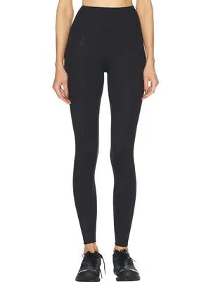 On On Studio Leggings In Black Black