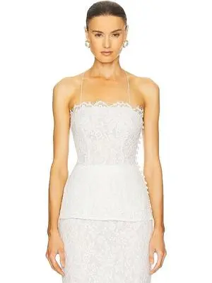 HELSA The Forever Audrey Lace Camisole - White