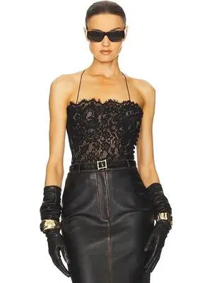 HELSA The Lace Camisole - Black