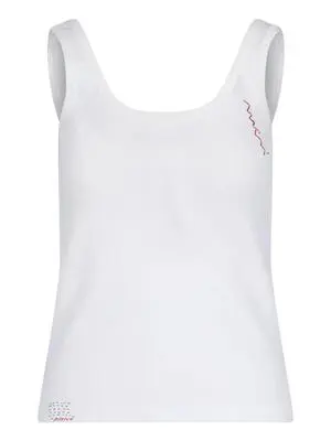 Marni Logo Tank Top - White
