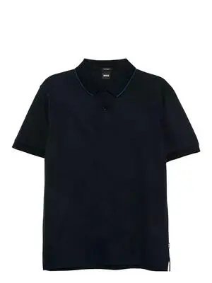 BOSS Cotton Polo Shirt - Blue