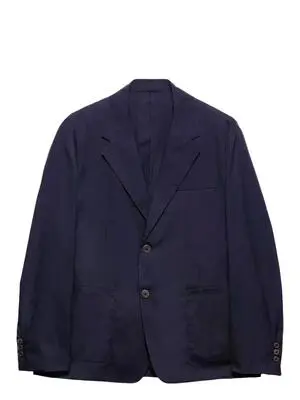 Prada Cotton Blazer - Blue