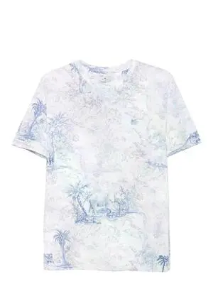 Etro Jungle-print T-shirt - White