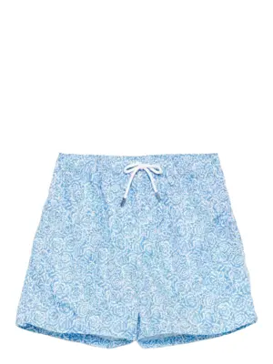Fedeli Madeira Swim Shorts - Blue