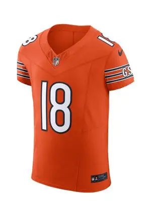 Nike Caleb Williams Chicago Bears Dri-fit Nfl Elite Jersey - Orange