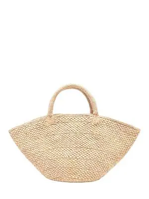 IBELIV Raffia Tote Bag - Neutrals