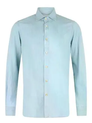 Boglioli Cotton Shirt - Blue