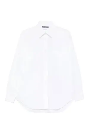 Moschino Embroidered Shirt - White