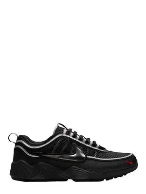 Nike Air Zoom Spiridon Metallic Sneakers - Black