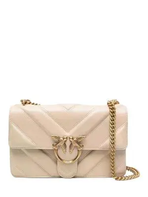 Pinko Love One Cross Body Bag - Neutrals