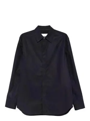 JIL SANDER Organic Cotton Shirt - Blue
